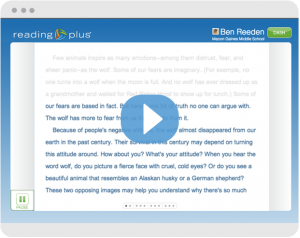 Personalized Practice – Reading Plus