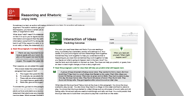 Teacher-Directed Instruction and Differentiation Materials | Reading Plus Teacher-Directed Instruction and Differentiation Materials | Reading Plus